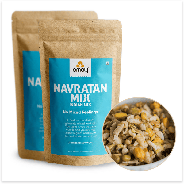 Navratan Mix - 400 gms Pouch (2 units) - Omay Foods
