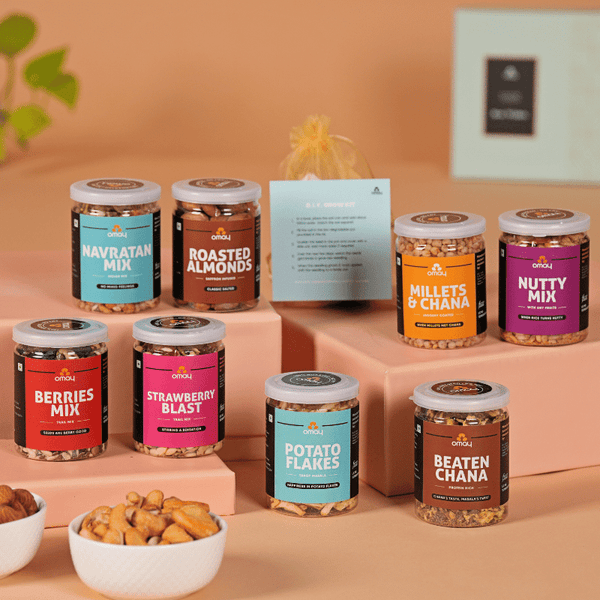 Variety Grow Kit Gift Box - Omay Foods